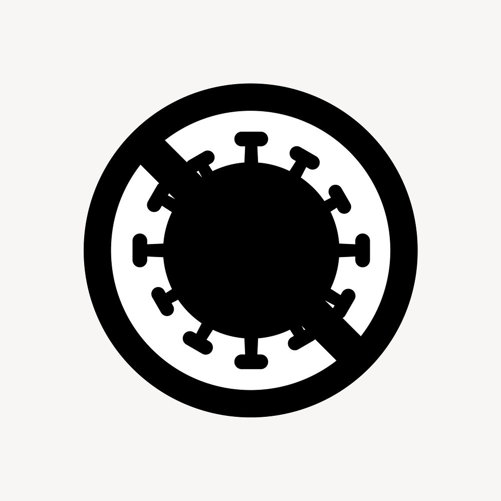 No germ collage element vector | Free Vector - rawpixel