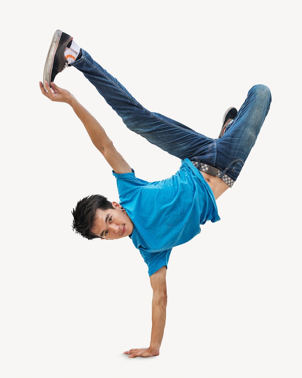 Young man break-dancing, isolated image | Free Photo - rawpixel