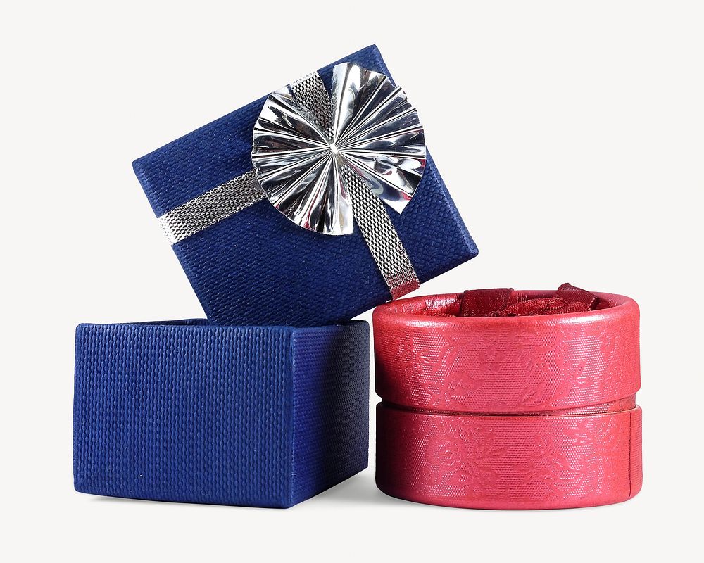 Present boxes collage element isolated | Free Photo - rawpixel