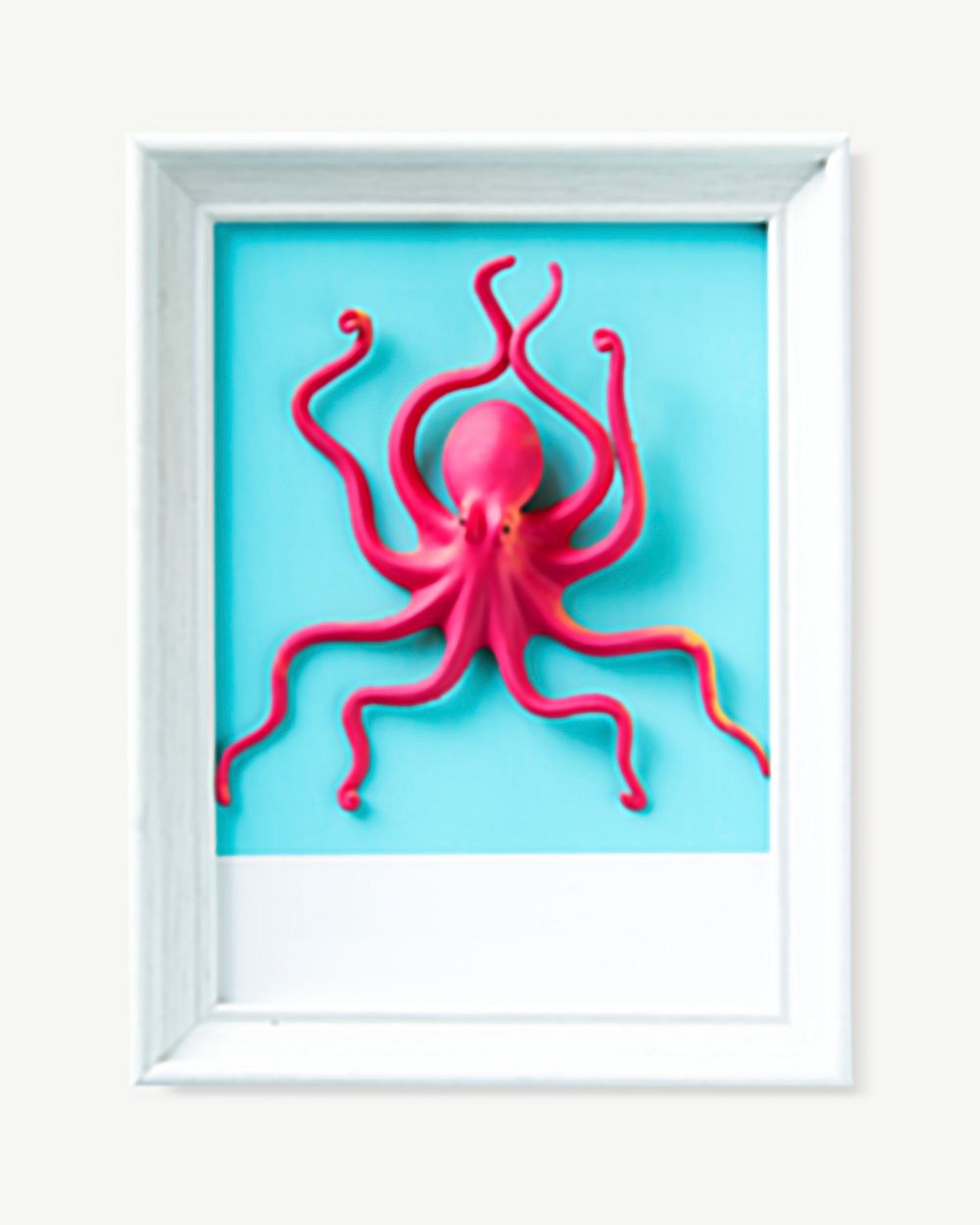 Toy octopus frame collage element | Premium PSD - rawpixel