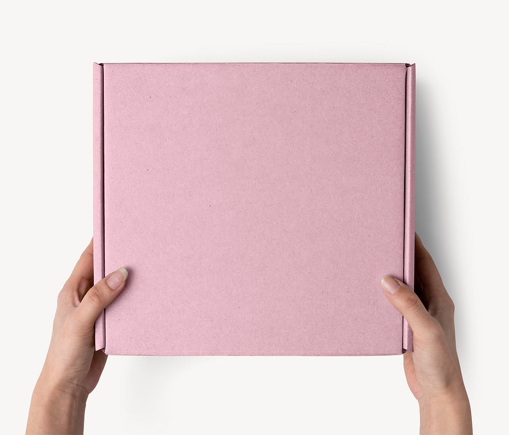 Pink mailing box, product packaging | Premium Photo - rawpixel