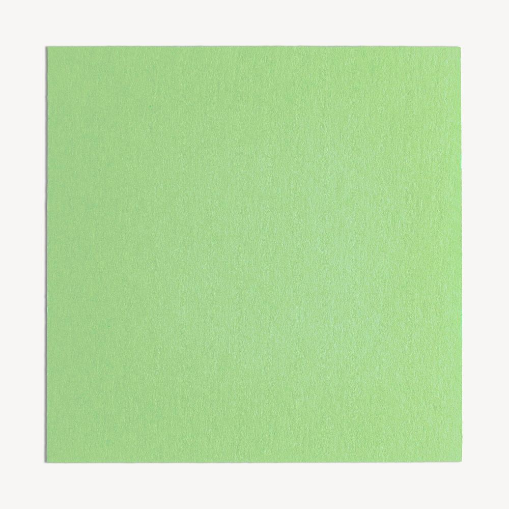 Green sticky note collage element | Premium PSD - rawpixel