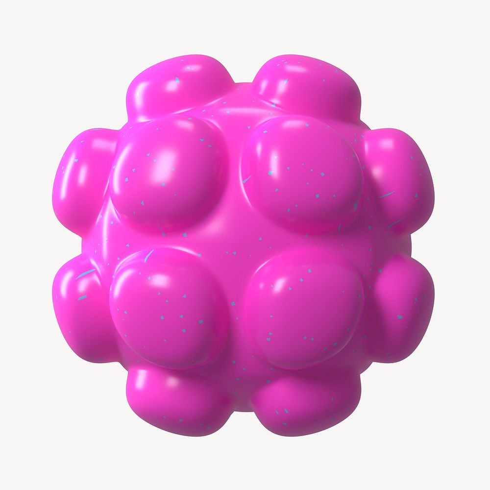 Pink abstract shape, 3D geometric | Premium Photo - rawpixel