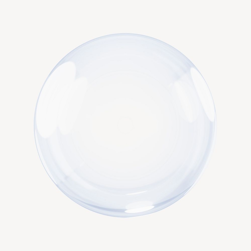 White transparent sphere shape | Premium Photo - rawpixel