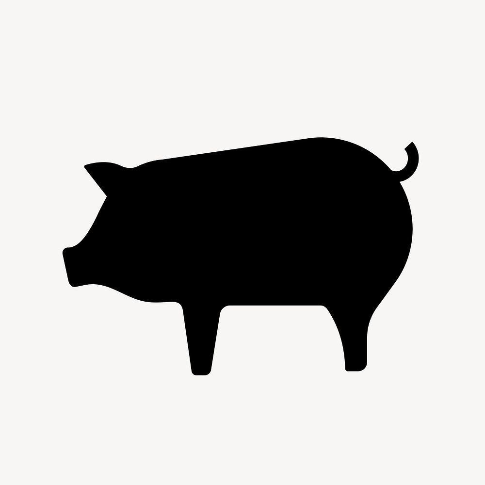 Pig flat icon element | Premium Photo - rawpixel