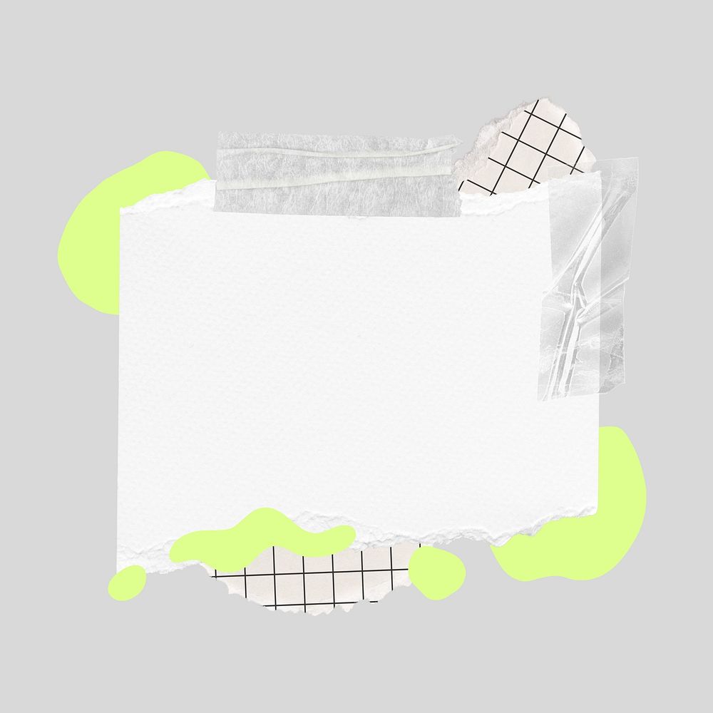 Aesthetic ripped notepaper, journal collage | Premium Photo - rawpixel