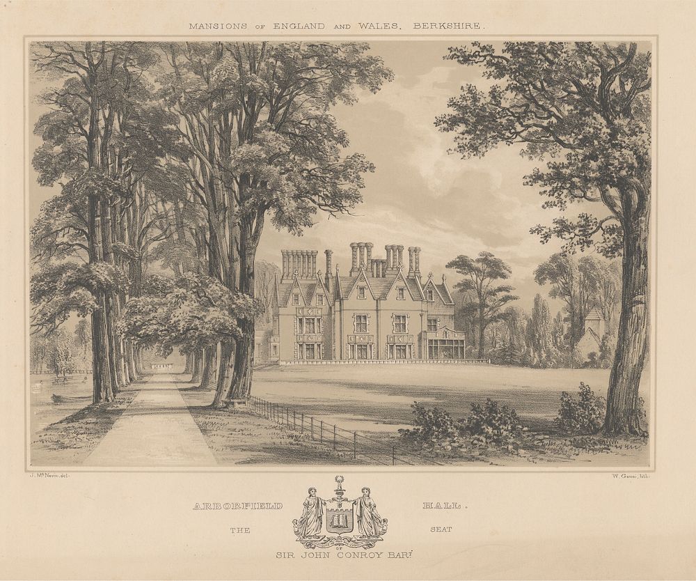 Arborfield Hall, Seat Sir John | Free Photo - rawpixel