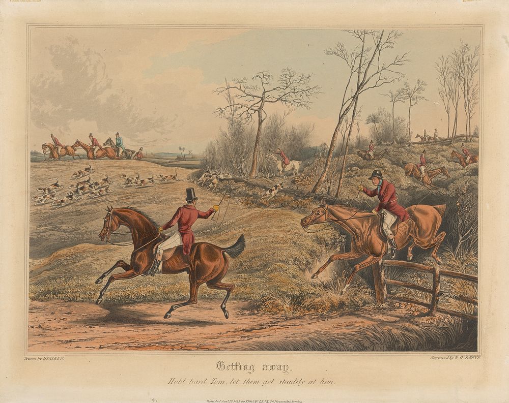 Fox Hunting: Getting Away | Free Photo Illustration - rawpixel