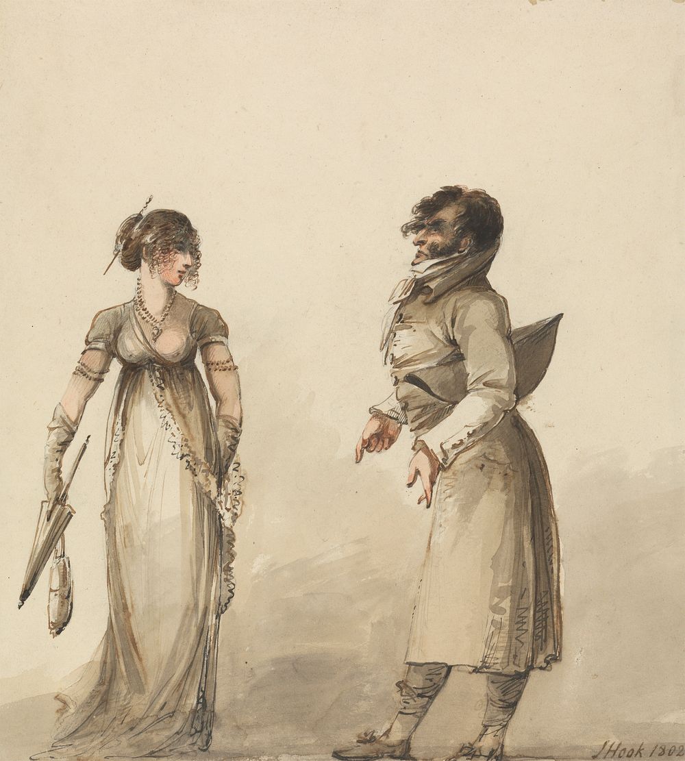 Regency Pair James Hook | Free Photo - rawpixel