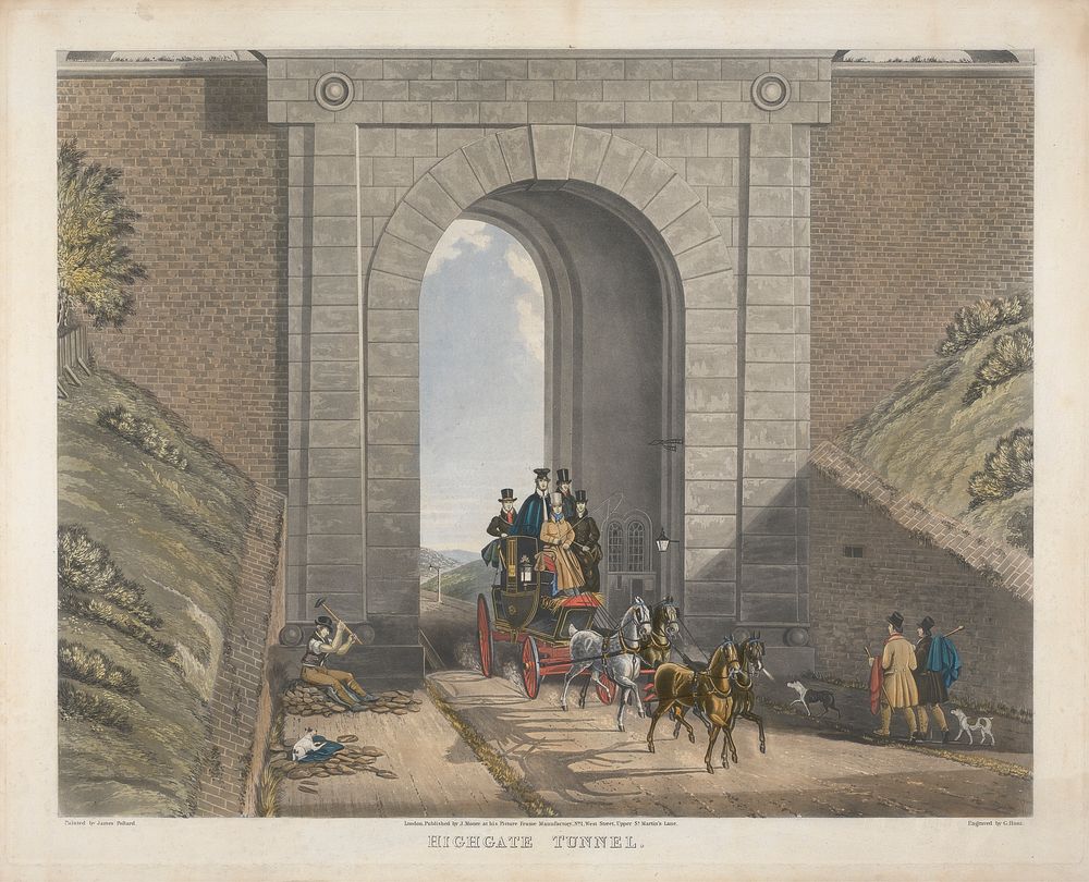 Highgate Tunnel | Free Photo Illustration - rawpixel