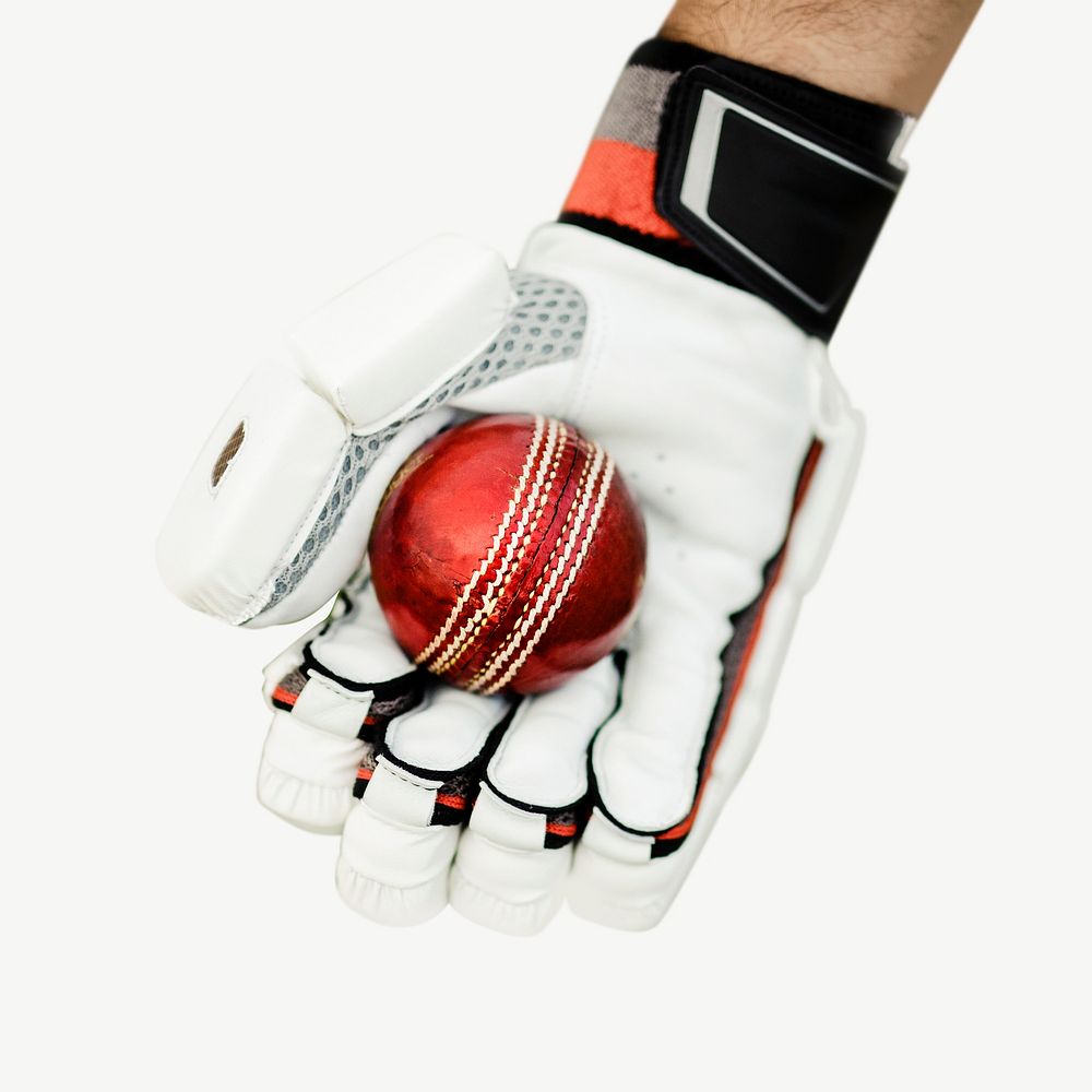 Cricket player hand collage element | Premium PSD - rawpixel