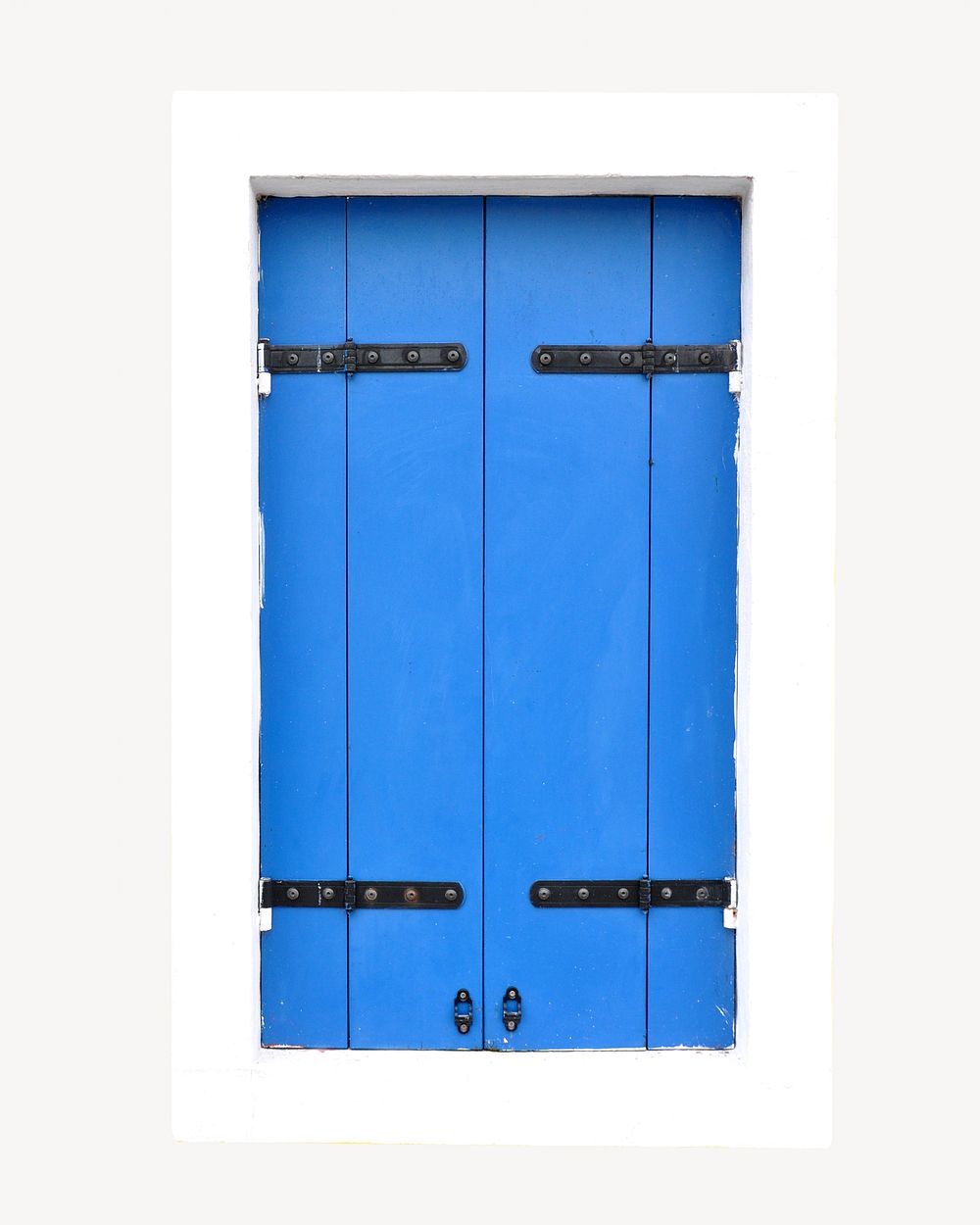 Blue wooden door, isolated architecture | Free Photo - rawpixel