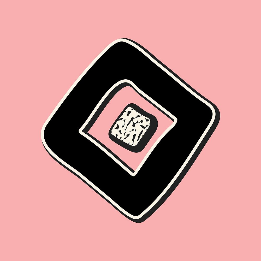 Black square shape vector | Premium Vector - rawpixel