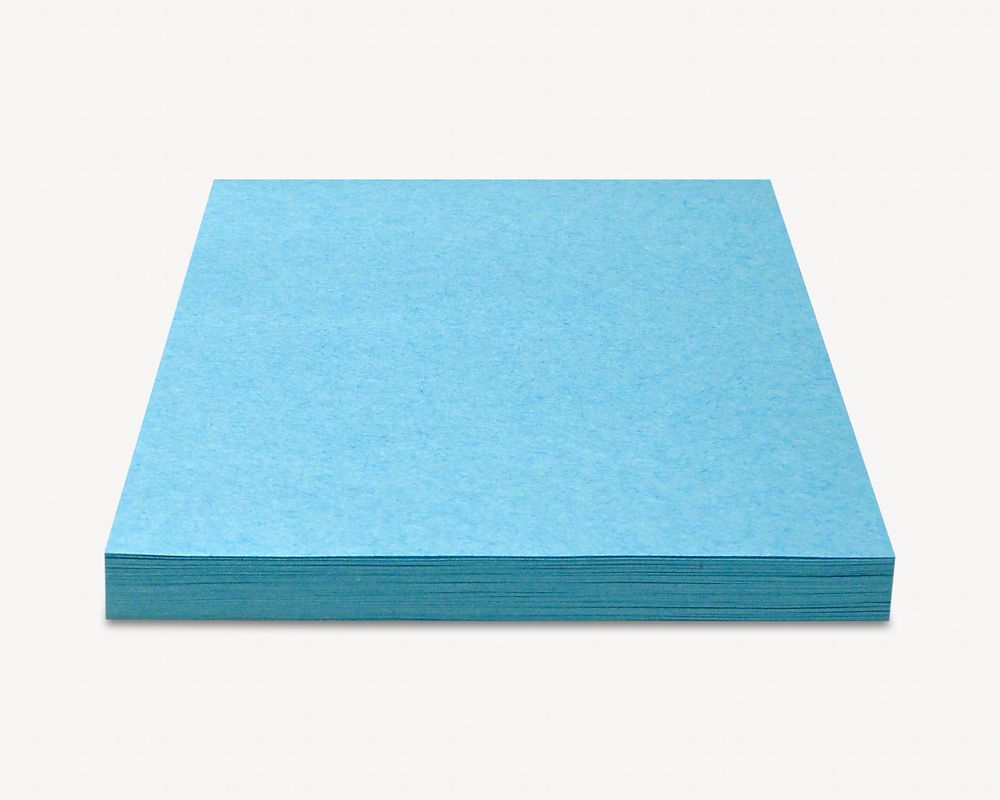 Blue paper note isolated design | Free Photo - rawpixel