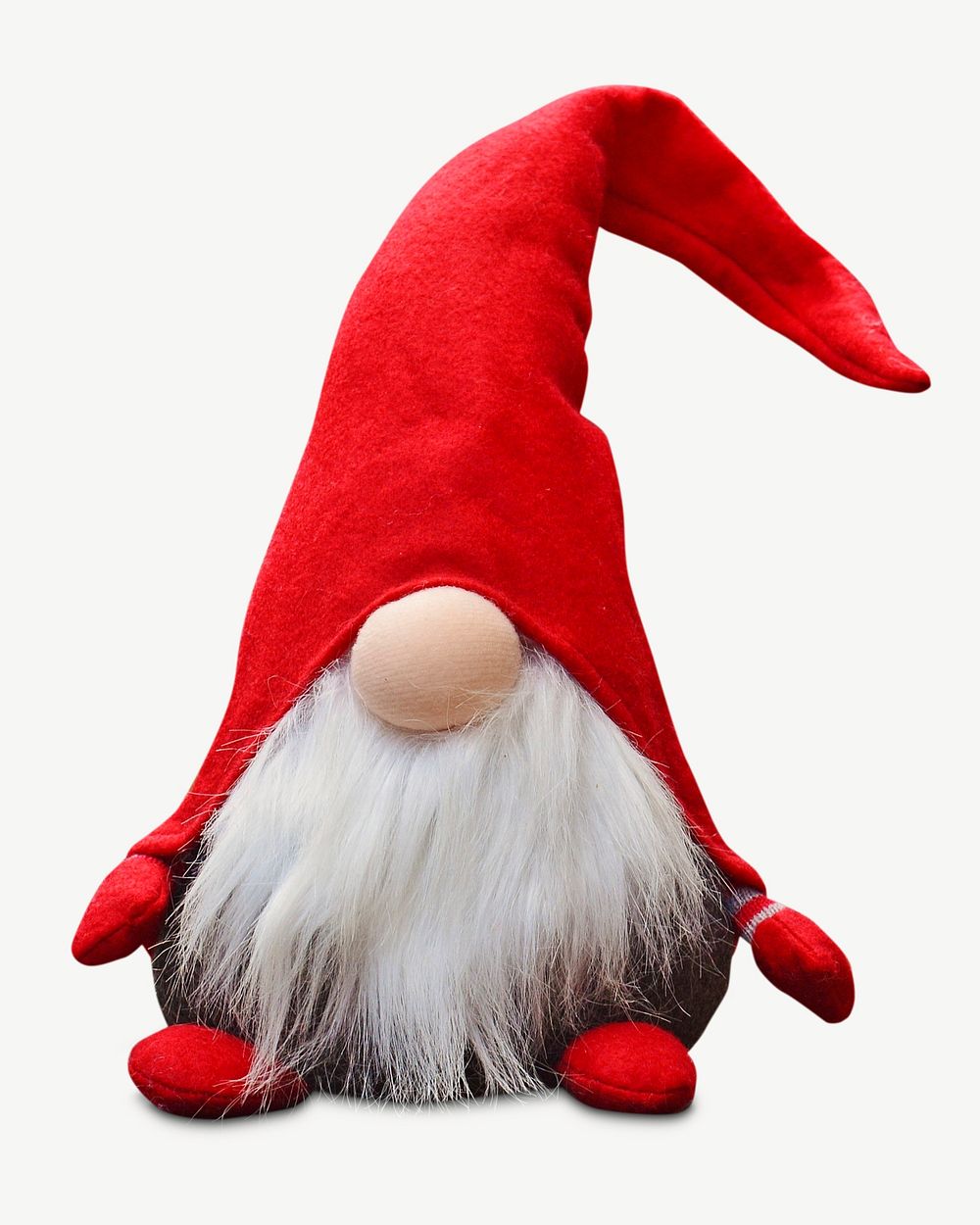 Red gnome collage element psd | Premium PSD - rawpixel