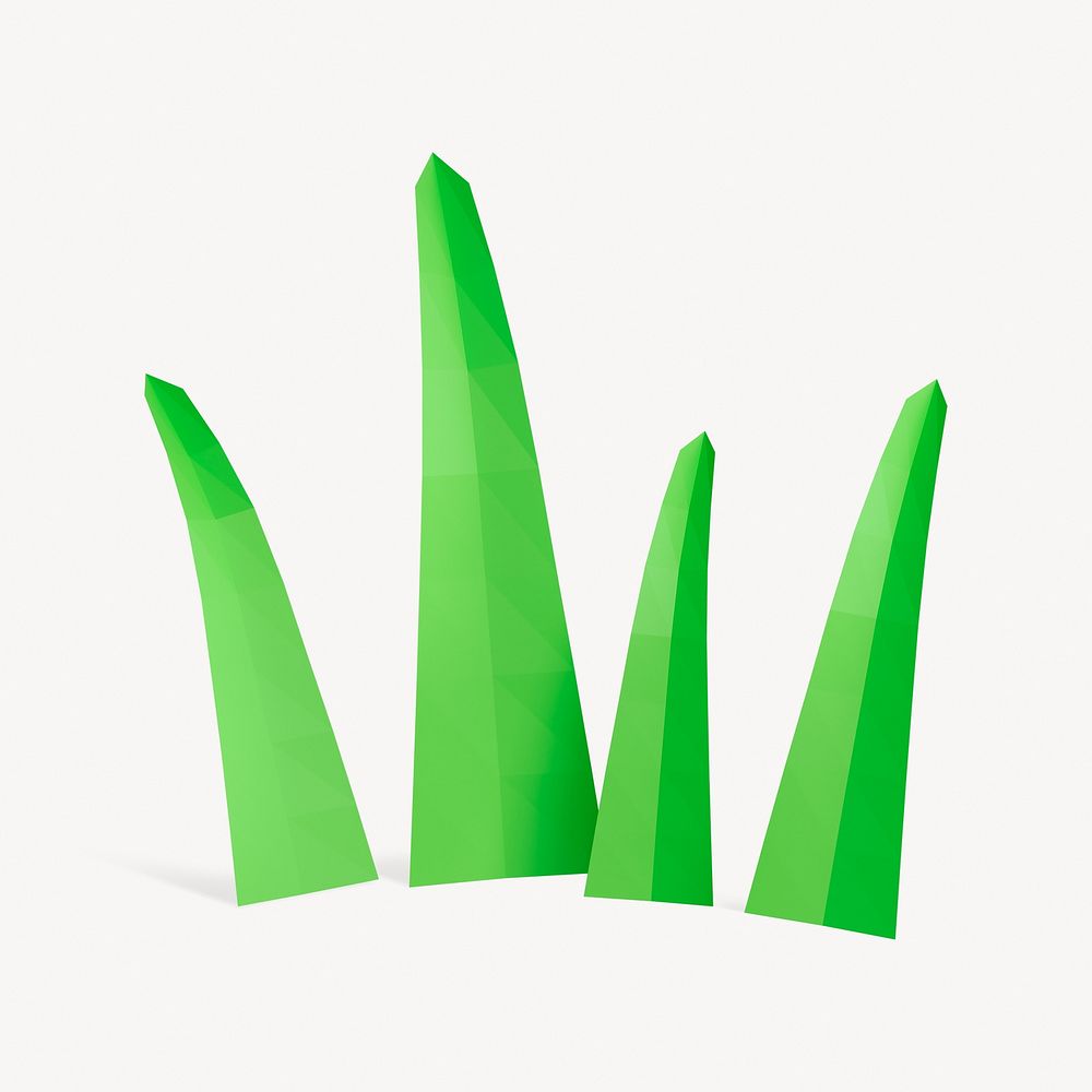 Green grass clipart, nature design | Free Photo Illustration - rawpixel