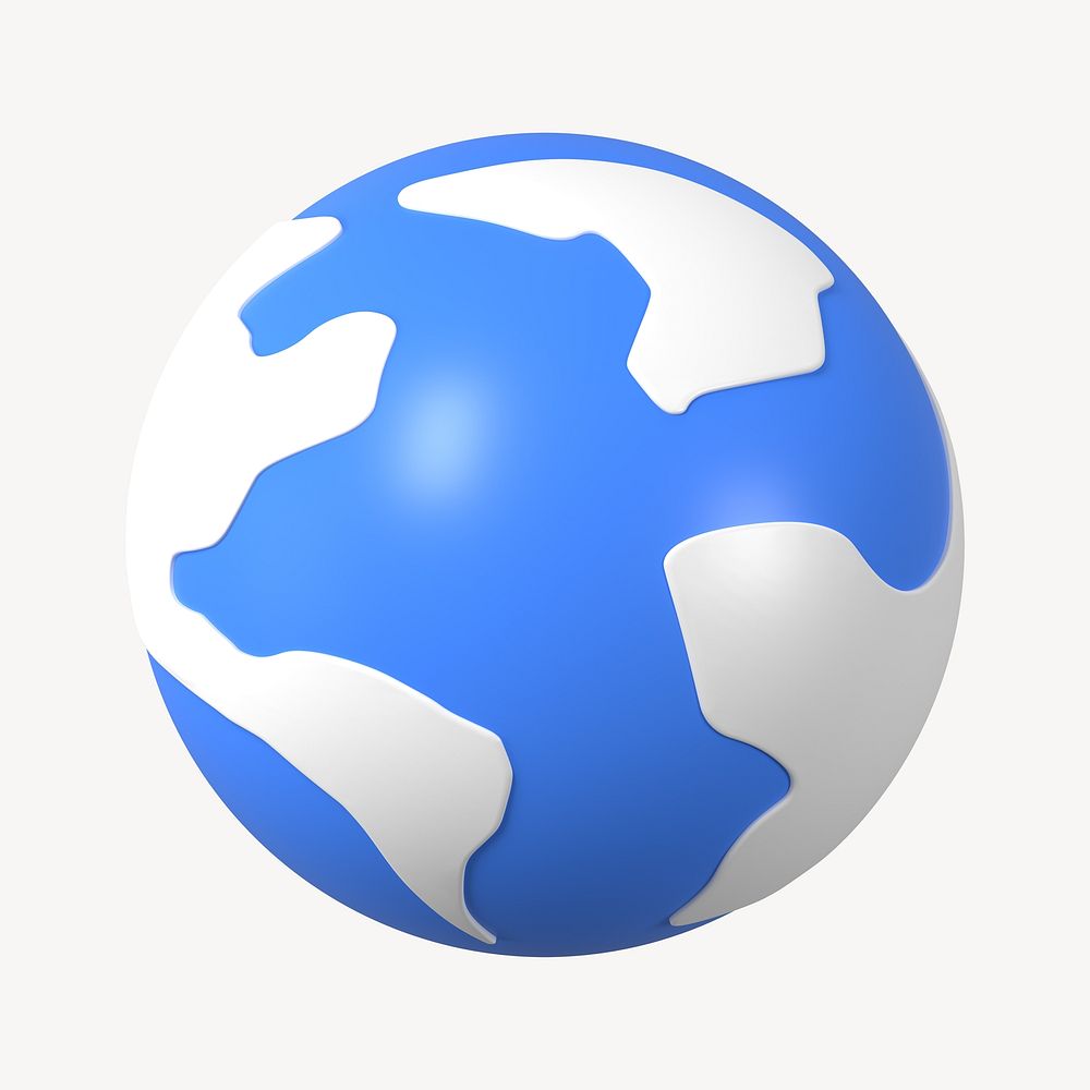 3D planet Earth clipart, environment | Free Photo Illustration - rawpixel
