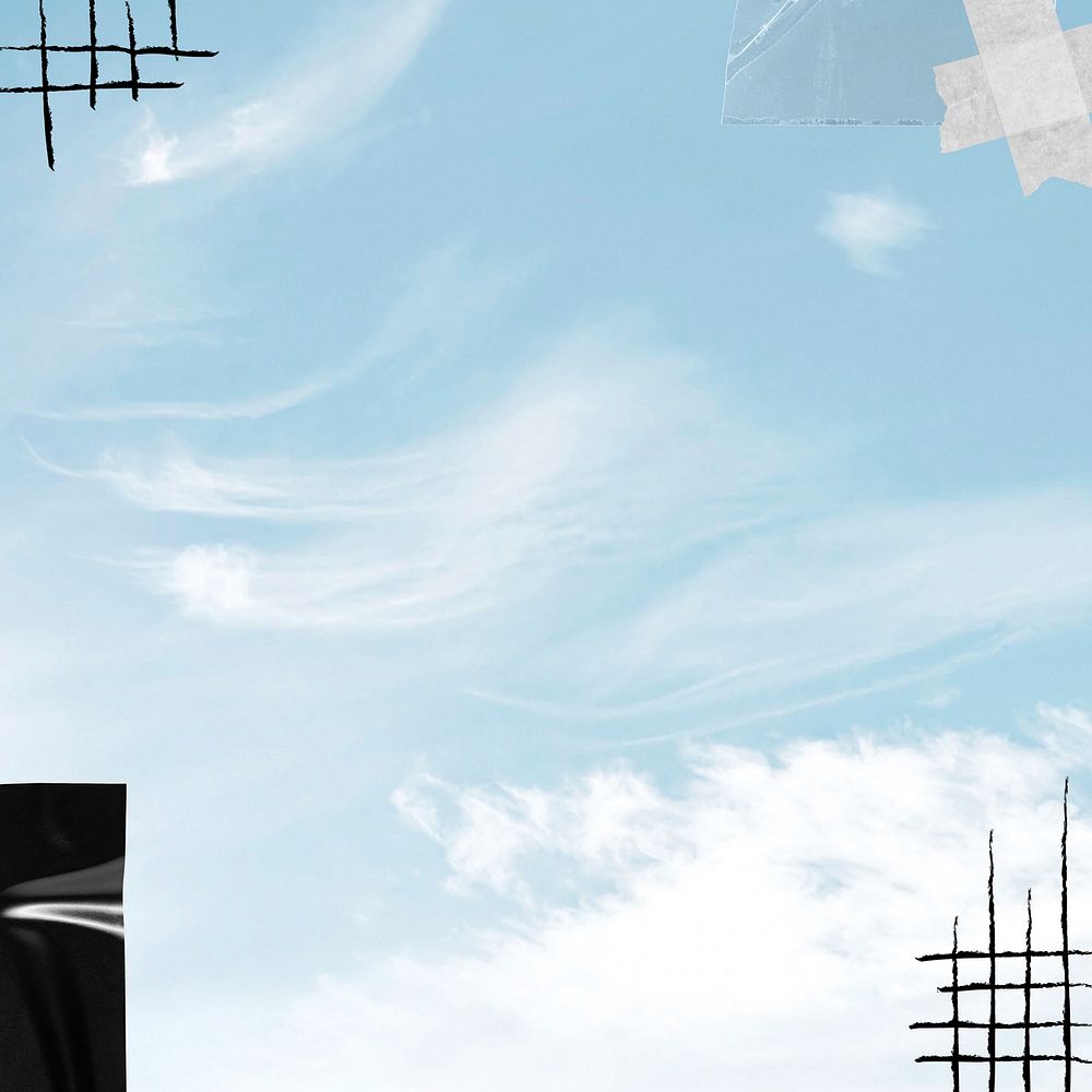 Aesthetic blue sky background, abstract | Premium Photo - rawpixel