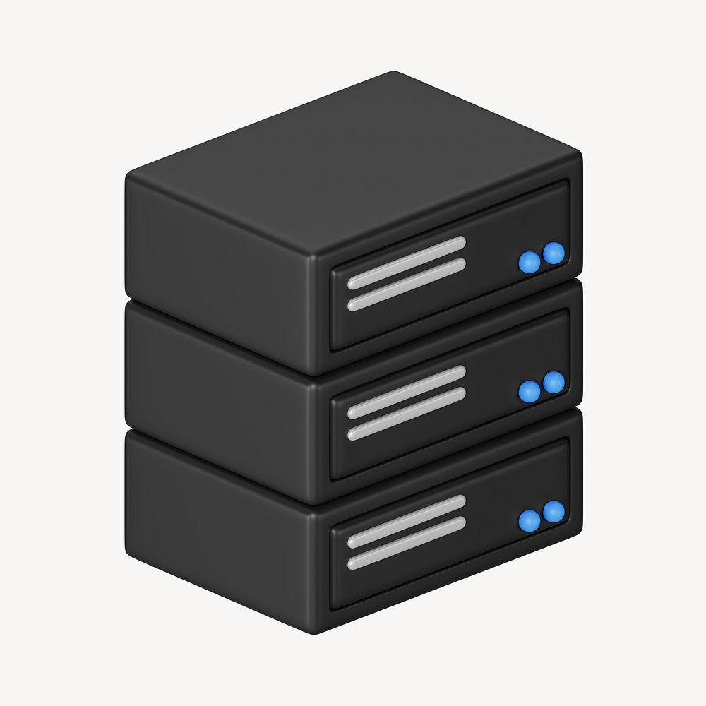 3D computer drives, element illustration | Free Photo Illustration ...