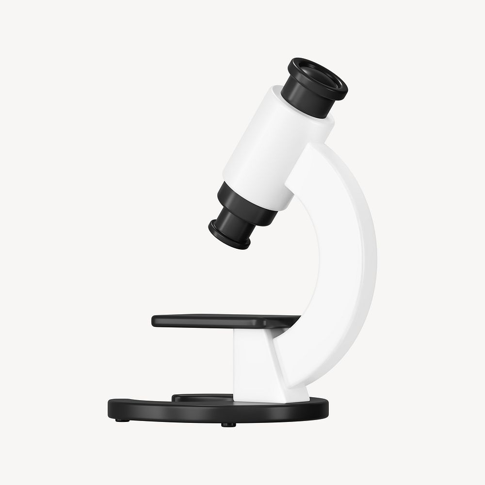 3D science microscope, element illustration | Free Photo Illustration ...