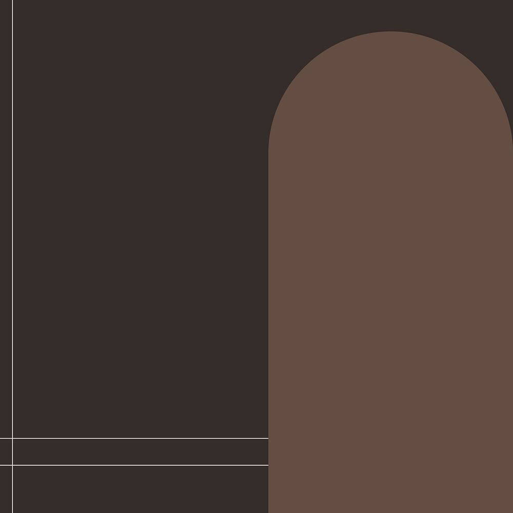 Brown arch shape frame vector | Premium Vector - rawpixel