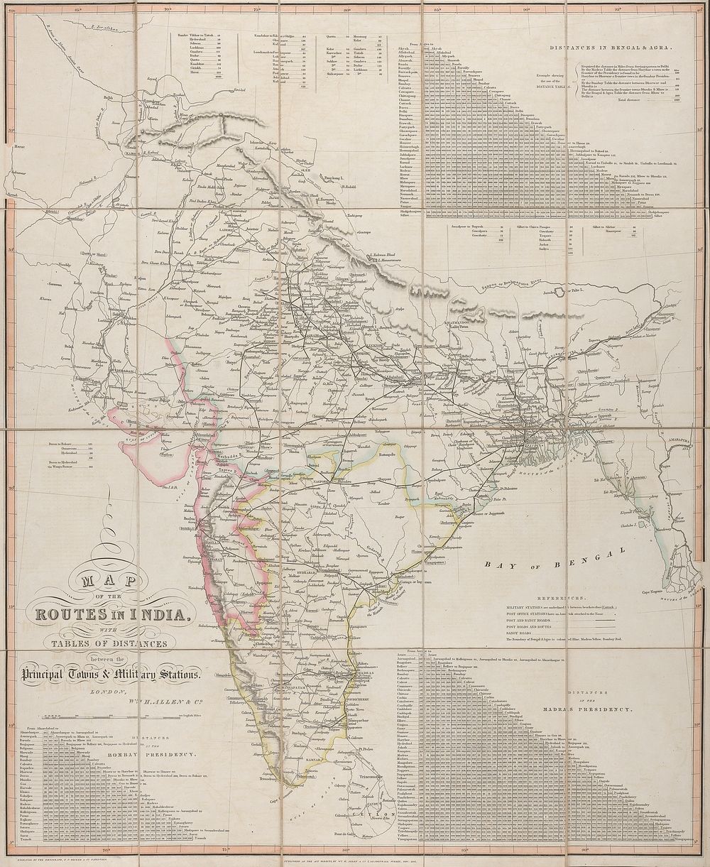 Map routes India : tables | Free Photo - rawpixel