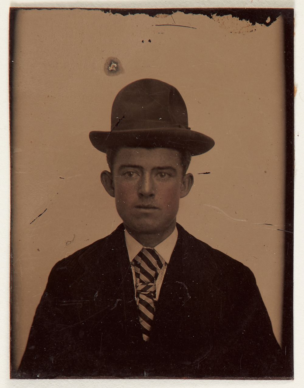 Man Bowler Hat (Early 20th | Free Photo - rawpixel