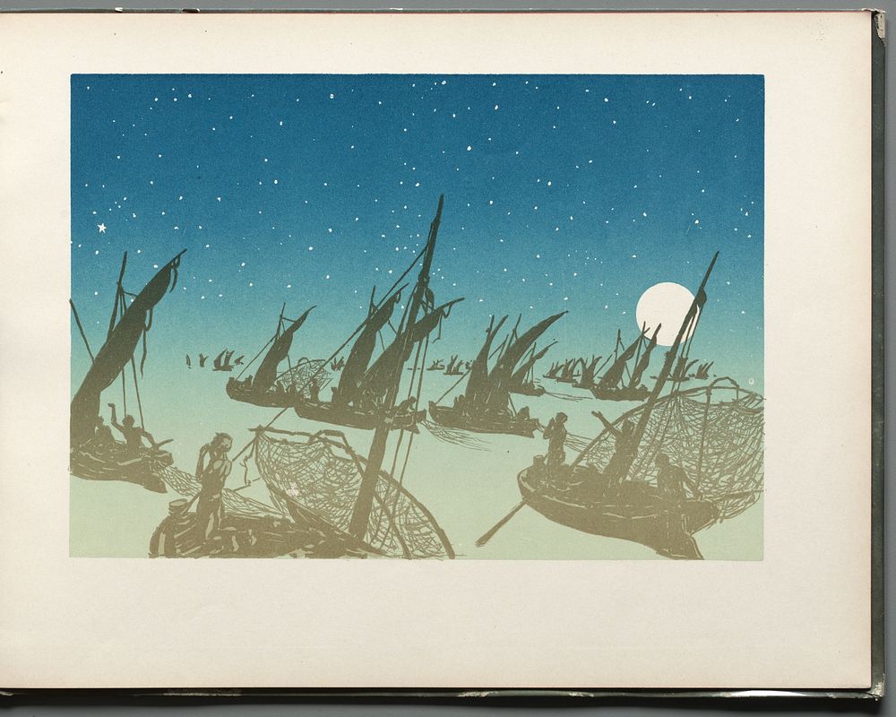 Progress Stars: Les Pêcheurs Henri | Free Photo Illustration - rawpixel