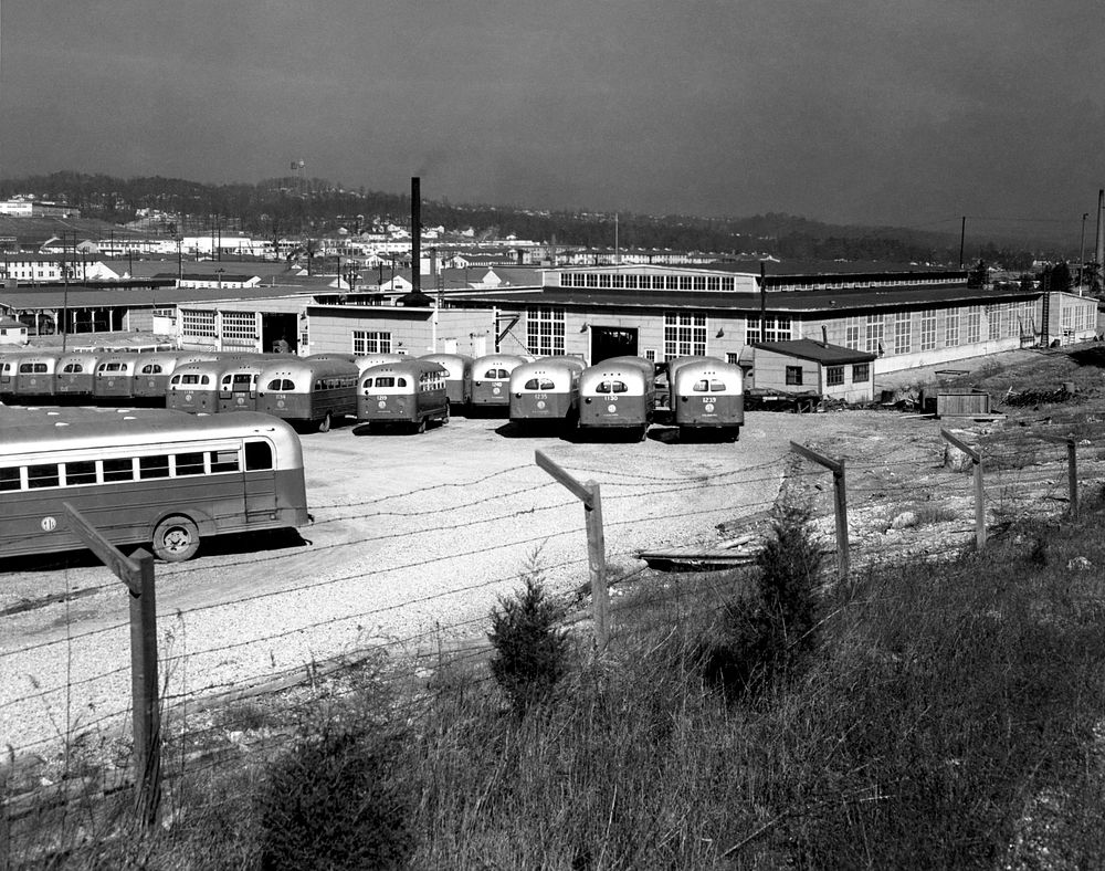 Bus Terminal Garage 1947 Oak Ridge Images | Free Photos, PNG Stickers ...