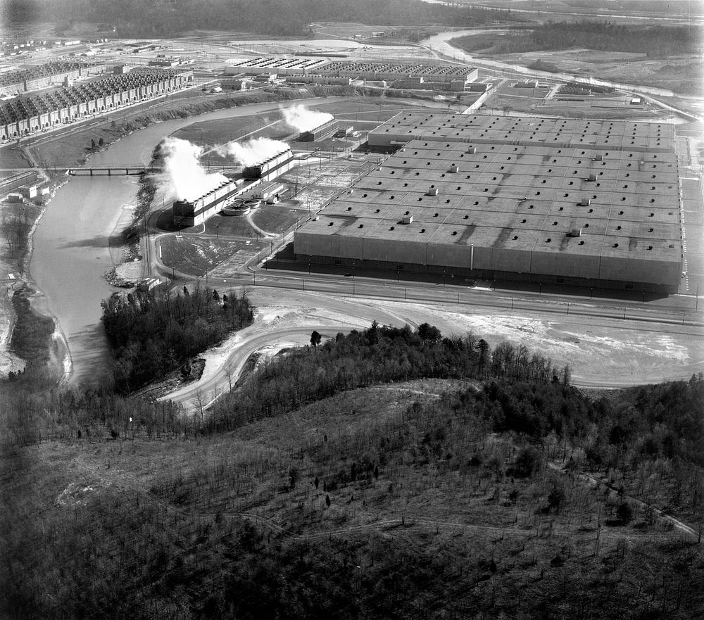 Aerial K-25 Plant K-33 & | Free Photo - rawpixel