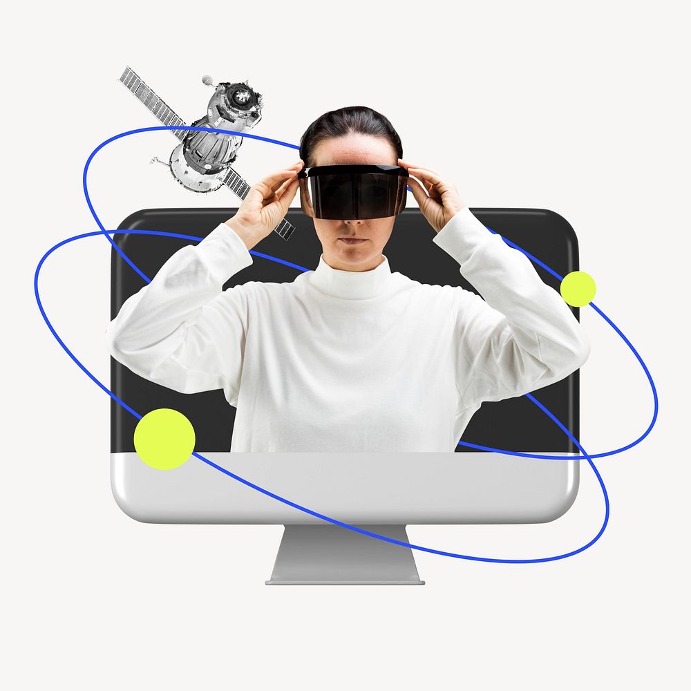 Advanced technology collage element, futuristic | Premium Photo - rawpixel