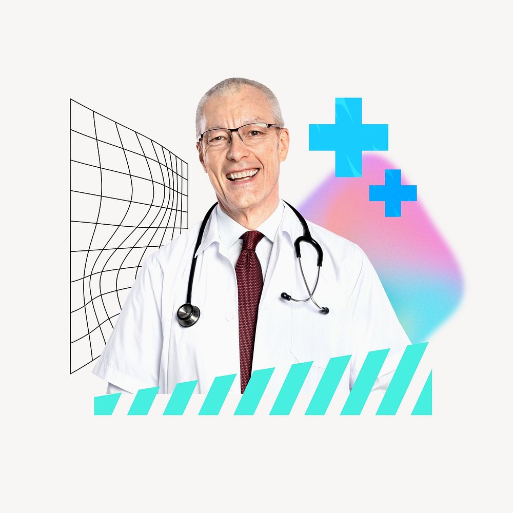 Smiling doctor, creative healthcare image | Premium Photo - rawpixel
