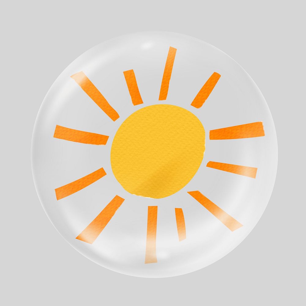 Paper craft sun bubble | Free Photo - rawpixel