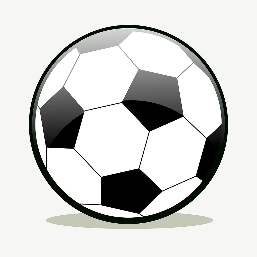 Football sports equipment clip art | Free PSD - rawpixel