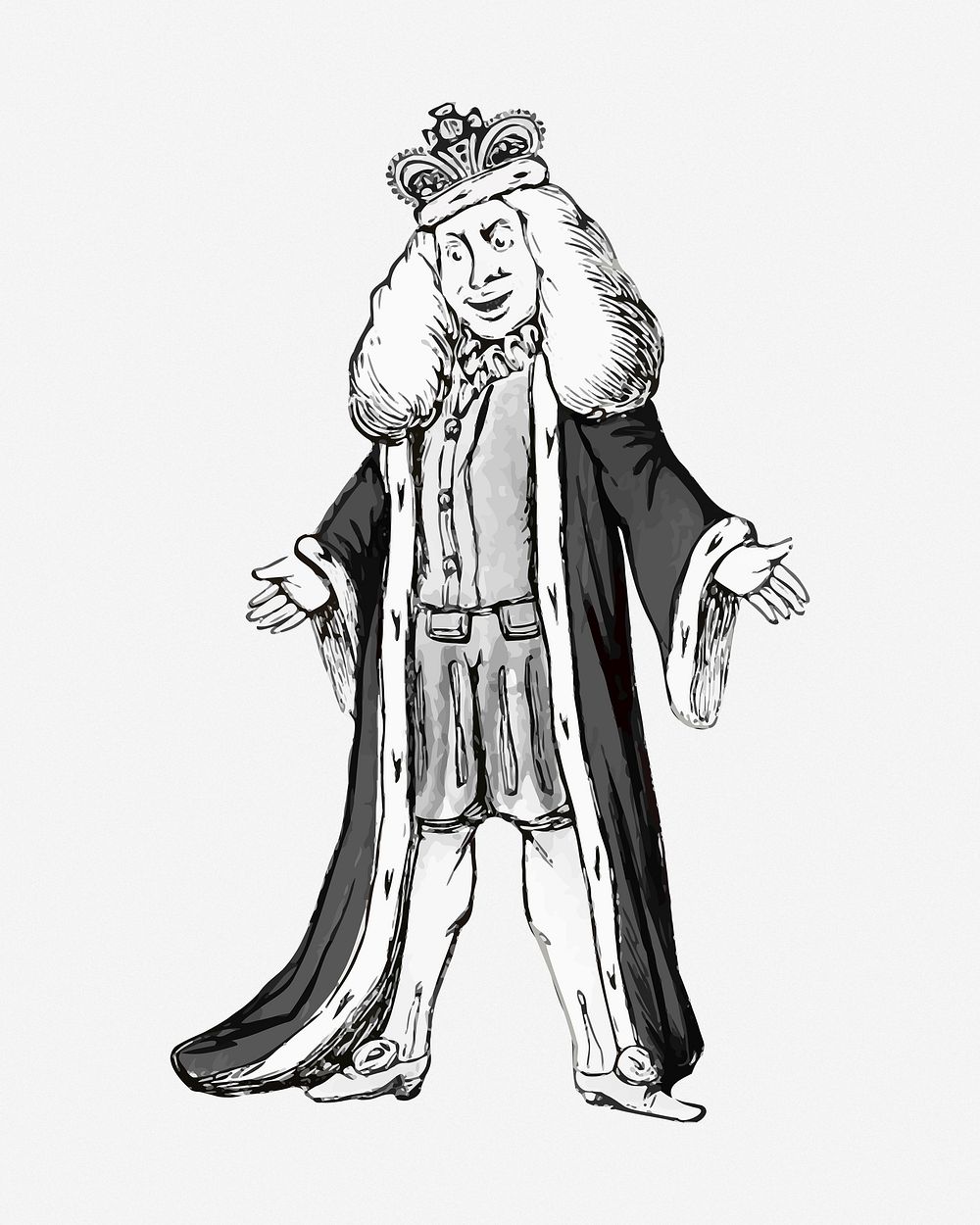 King illustration. | Free Photo - rawpixel