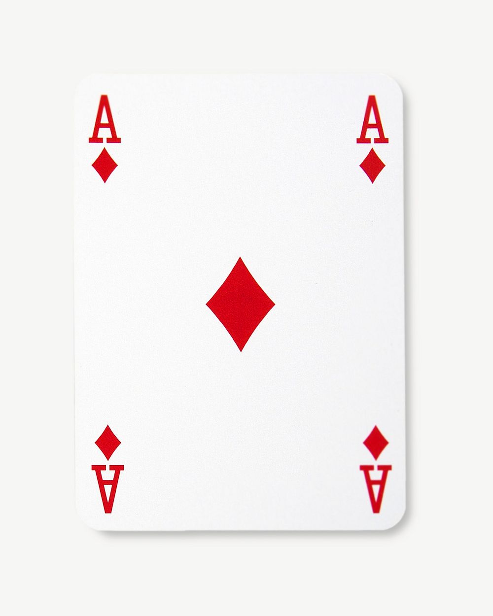 Red ace diamond isolated graphic | Premium PSD - rawpixel