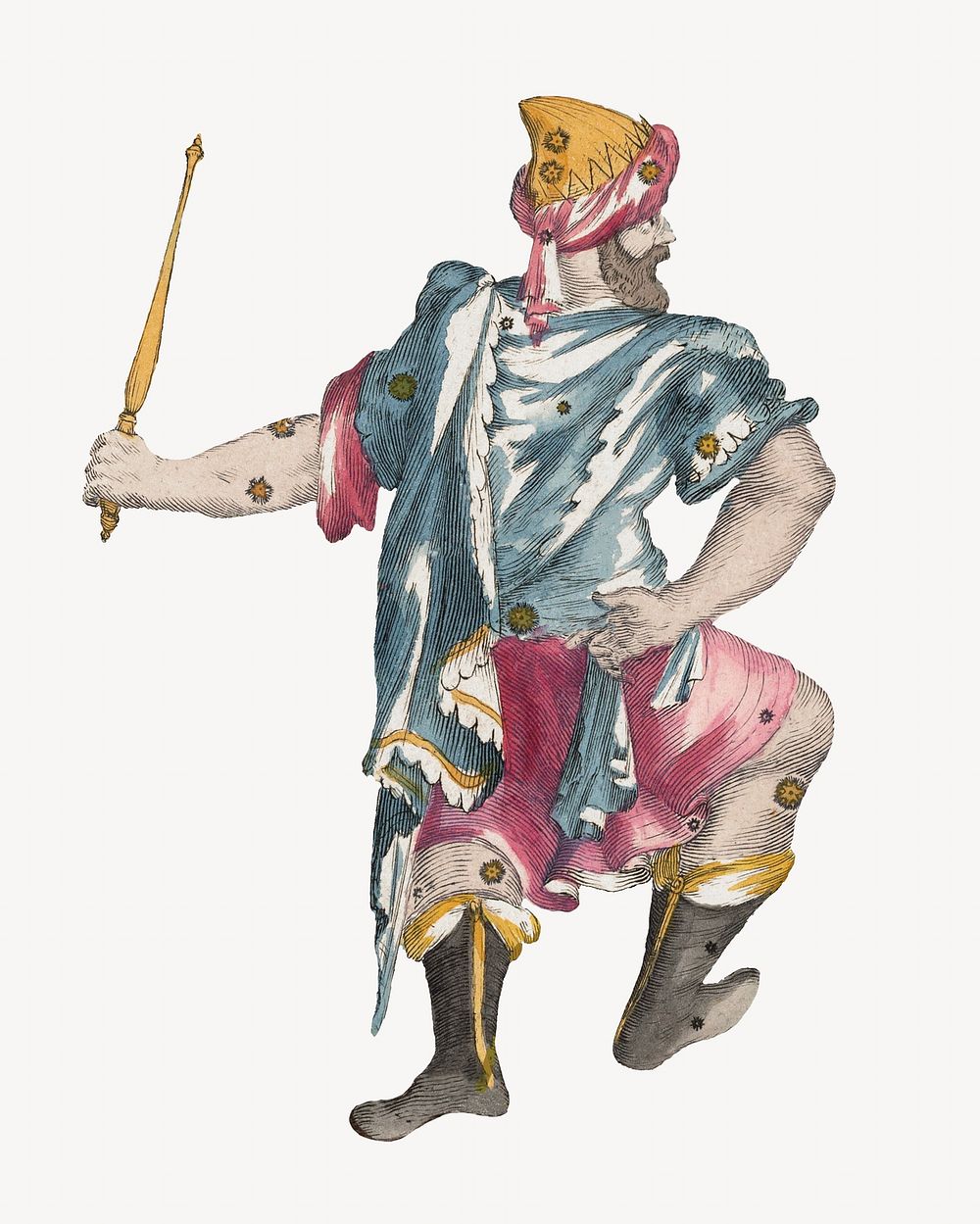 Cephus man constellation, astrology illustration | Premium Photo ...