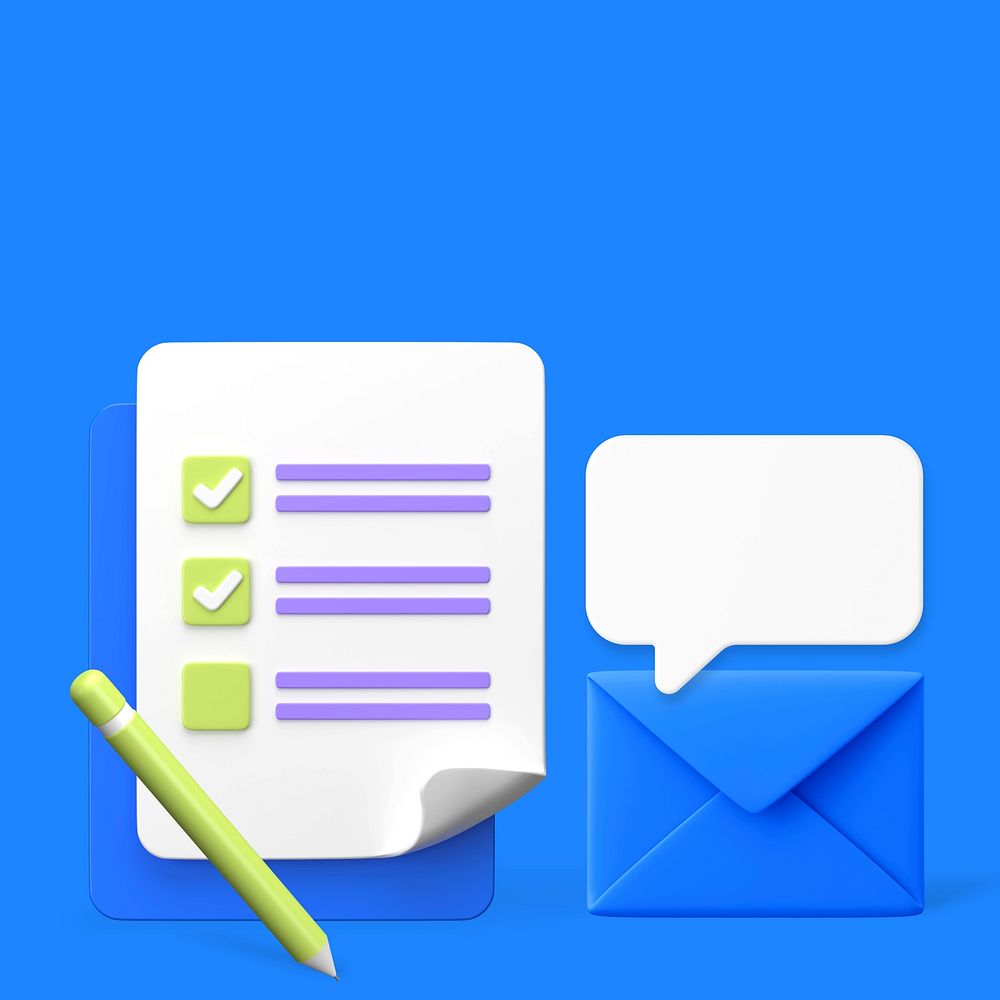 Email marketing 3D rendered illustration | Premium Photo - rawpixel