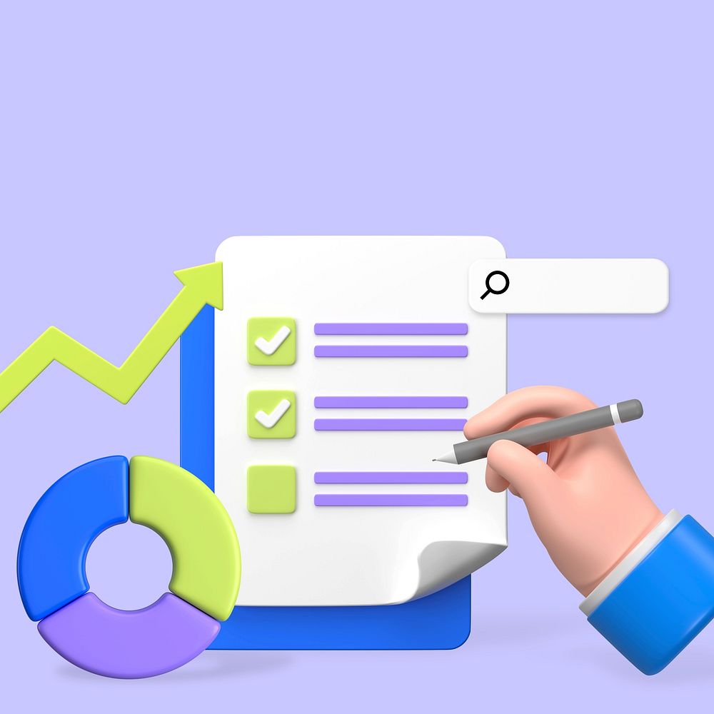 Task manager 3D rendered illustration | Premium Photo - rawpixel