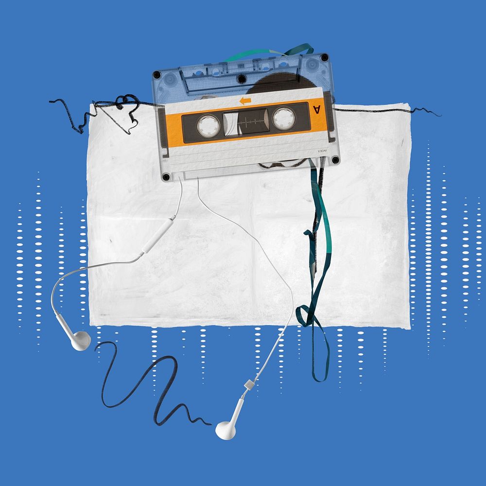 Cassette tape, retro music aesthetic | Premium Photo - rawpixel