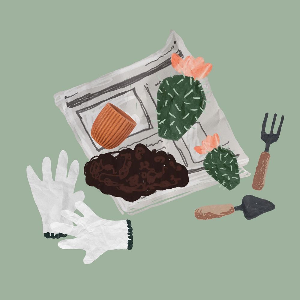 Gardening tool, hobby collage art | Premium Photo Illustration - rawpixel