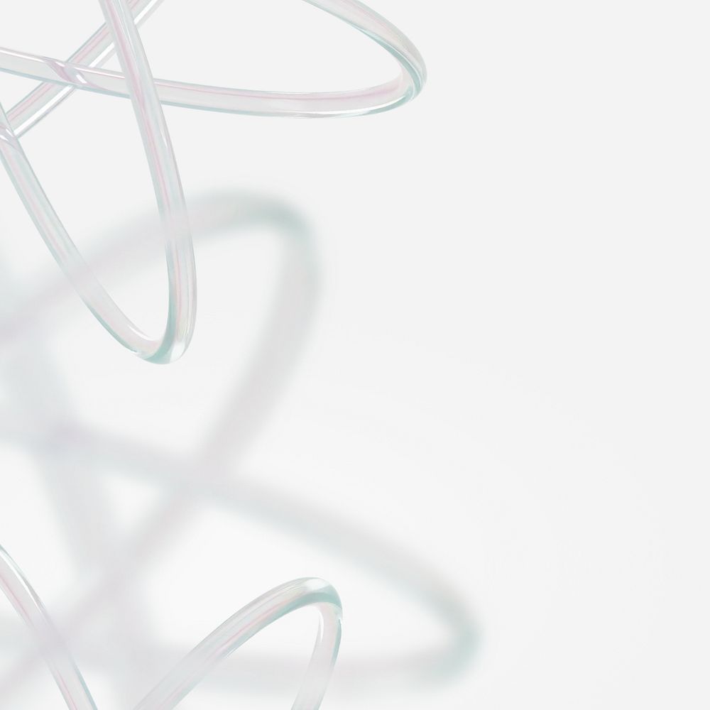 Abstract 3D border white background, | Premium Photo - rawpixel