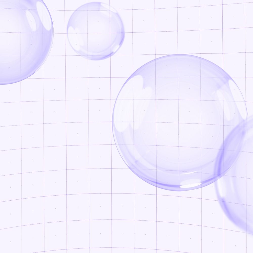 Purple bubbles grid background | Premium Photo - rawpixel