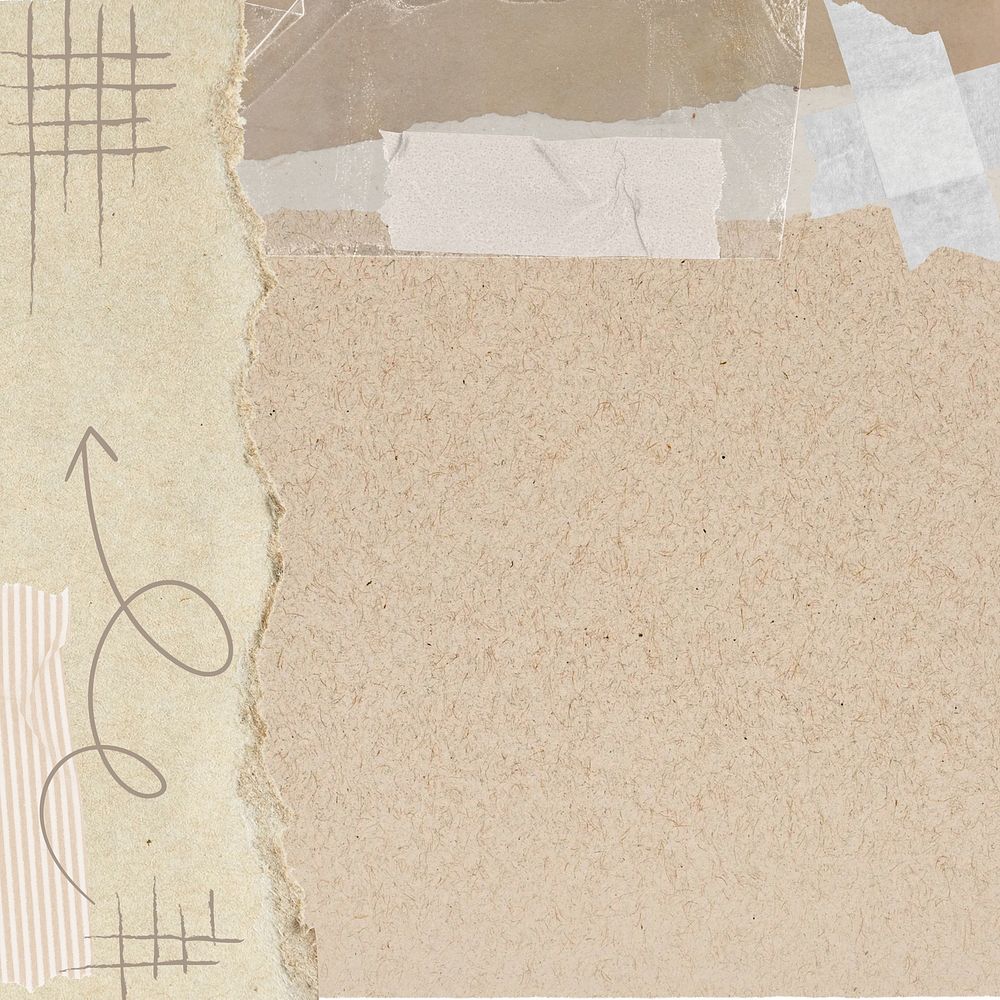 Brown ripped paper background, abstract | Premium Photo - rawpixel