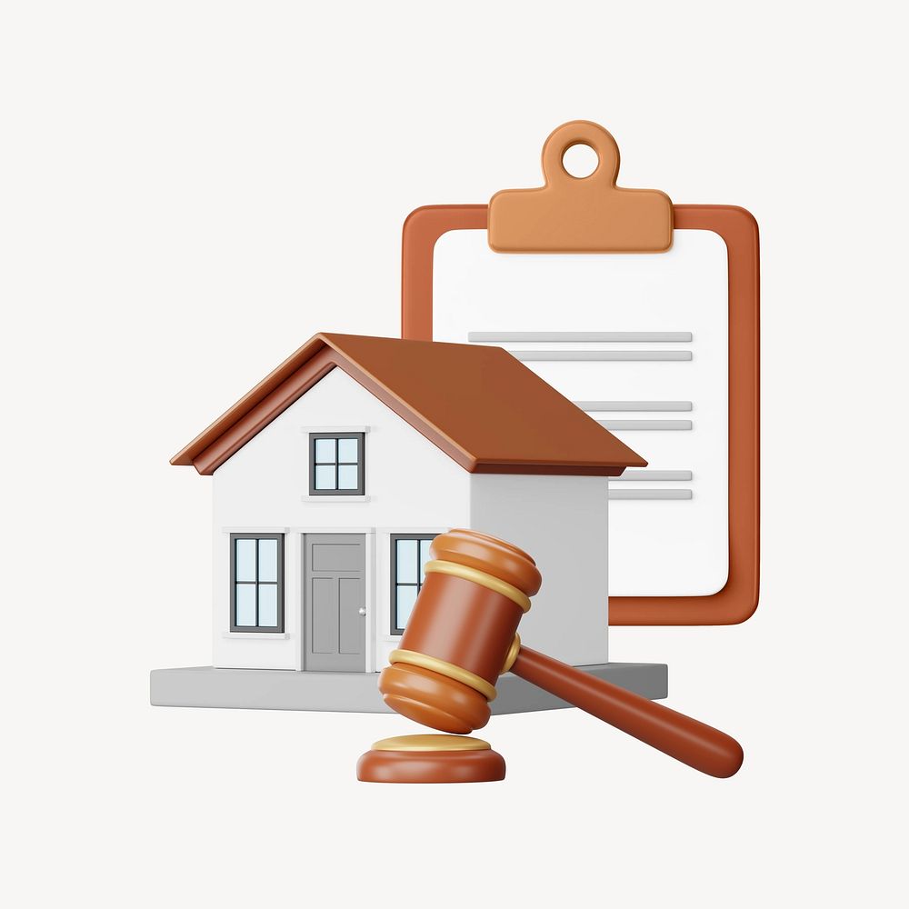 3D property law, 3D real | Premium Photo - rawpixel