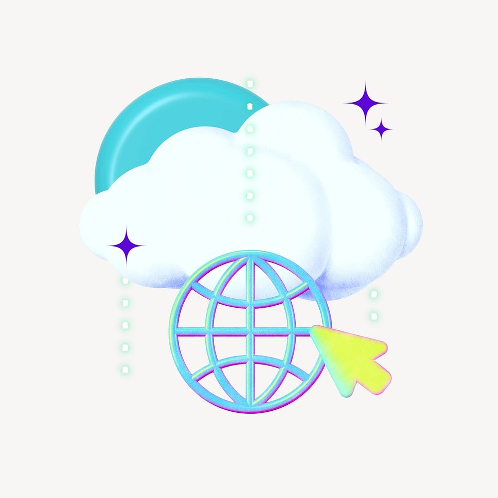 Cloud data storage collage remix | Premium Photo - rawpixel