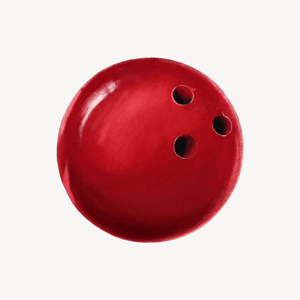 Bowling ball, sport equipment illustration | Premium Photo - rawpixel