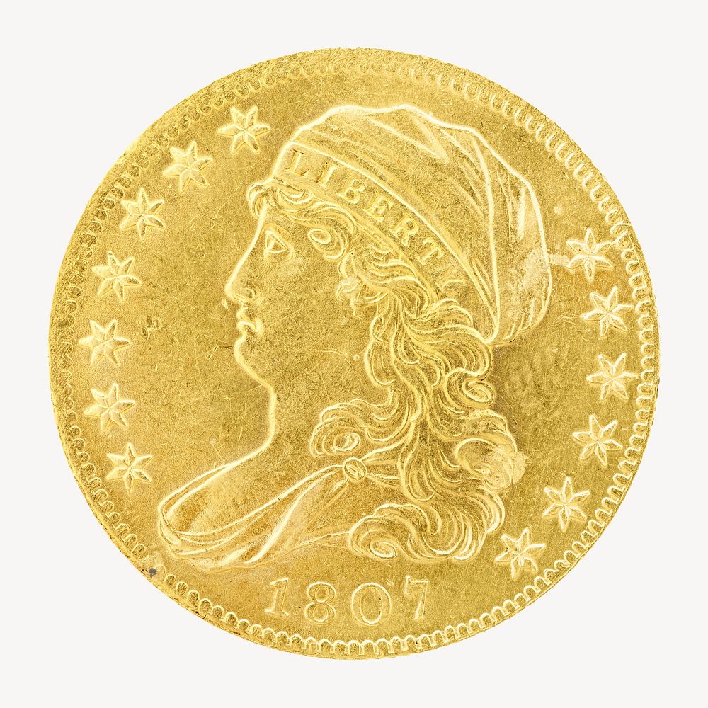 1807 US coin, isolated design | Free Photo - rawpixel