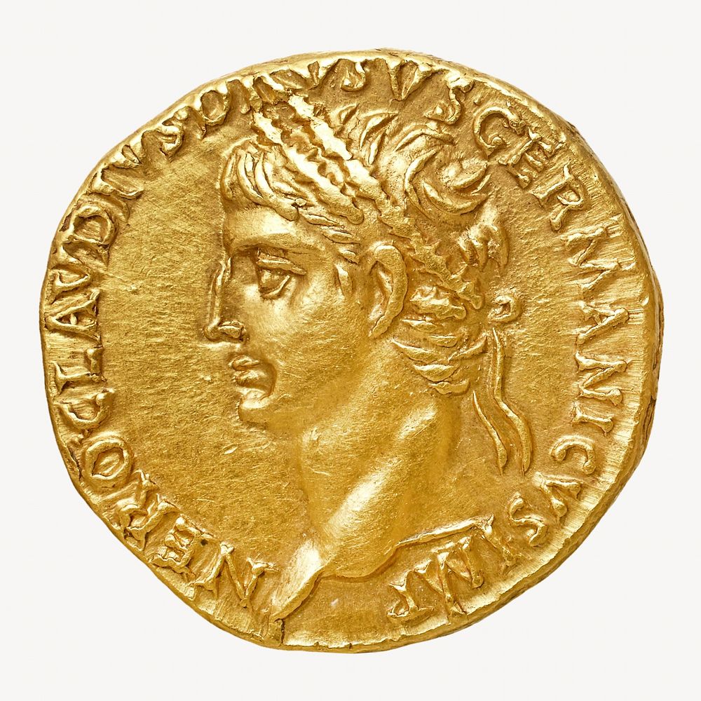 Old roman gold coin, isolated | Free Photo - rawpixel