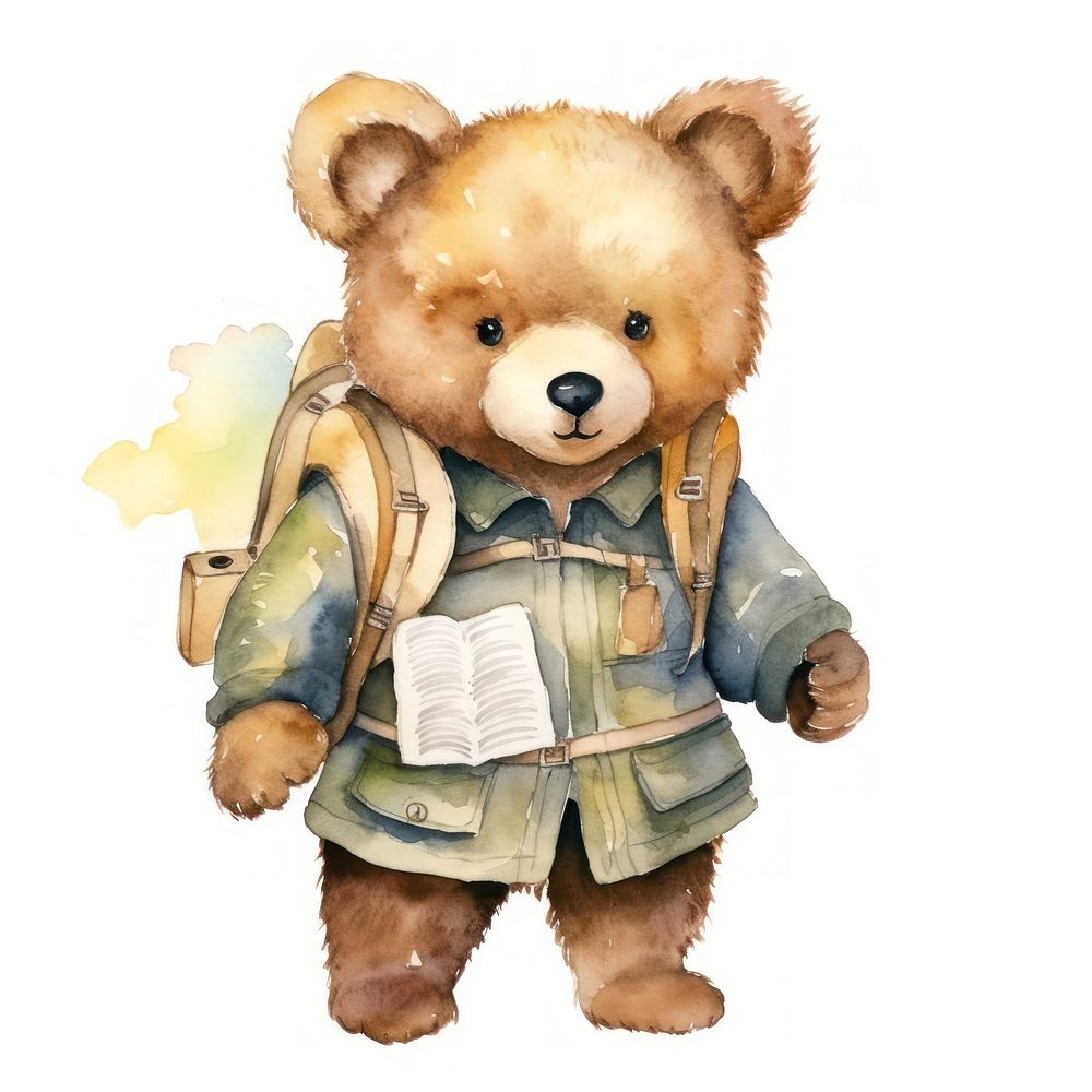 Baby cute bear paper toy | Free Photo Illustration - rawpixel